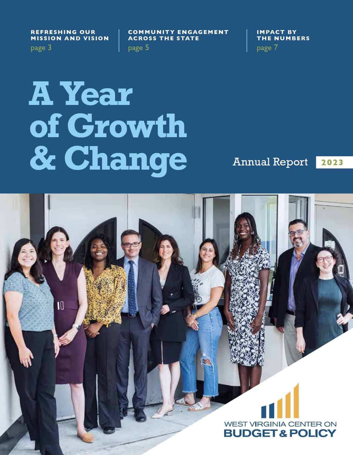 Annual Report - West Virginia Center on Budget & Policy